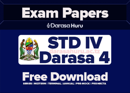 KAGERA Standard Four New Format Trial Examinations 2025 - Kiswahili Medium