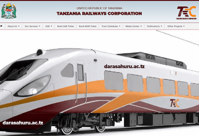 TRC SGR Ticketing Online: How to Book a Online Train Ticket - Tanzania