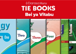 TIE BOOKS FORM ONE PRICE LIST (BEI YA VITABU VYA TIE) 2025