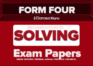 Arusha and Manyara NW Zone Form Four TAHOSSA Mock Exams 2025 With ...