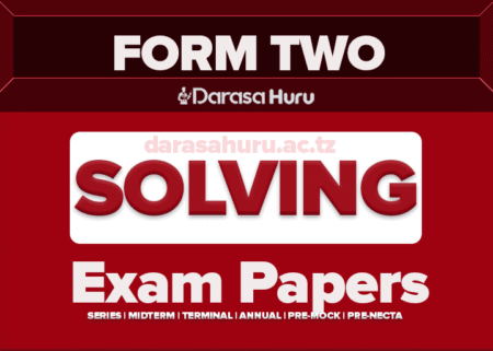 Kibaha Town Council Form Two Pre - Mock Assessment March 2024 - Free ...