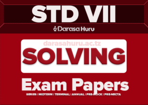 SECSA Standard VII Evaluation Examination 2025 Series Six