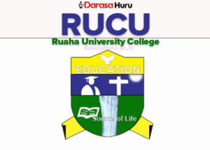 RUCU List of Selected Applicants 2025/2026 Ruaha University College