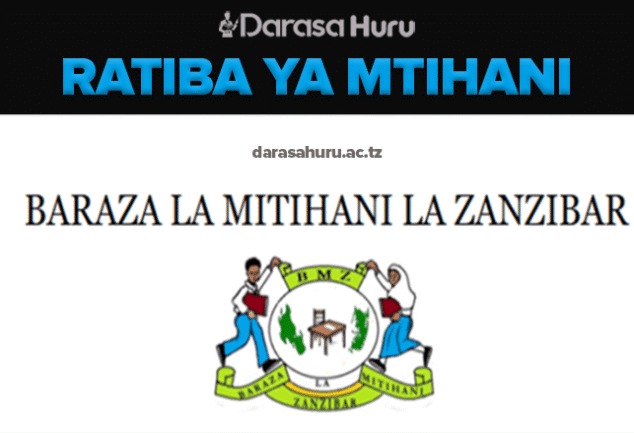 Ratiba ya Mtihani wa Darasa la Saba (PSLE) 2025/2026 PDF - Darasa Huru