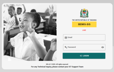 SIS Login Tamisemi School Information System - Darasa Huru
