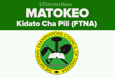 NECTA FTNA Form Two 2 NECTA Exam Results, Matokeo ya Kidato Cha Pili