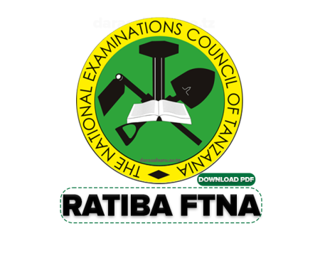 Ratiba ya Form Two 2026 FTNA Exam Timetable