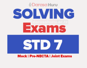PENTA STANDARD SEVEN MOCK EXAMINATION MARCH 2025